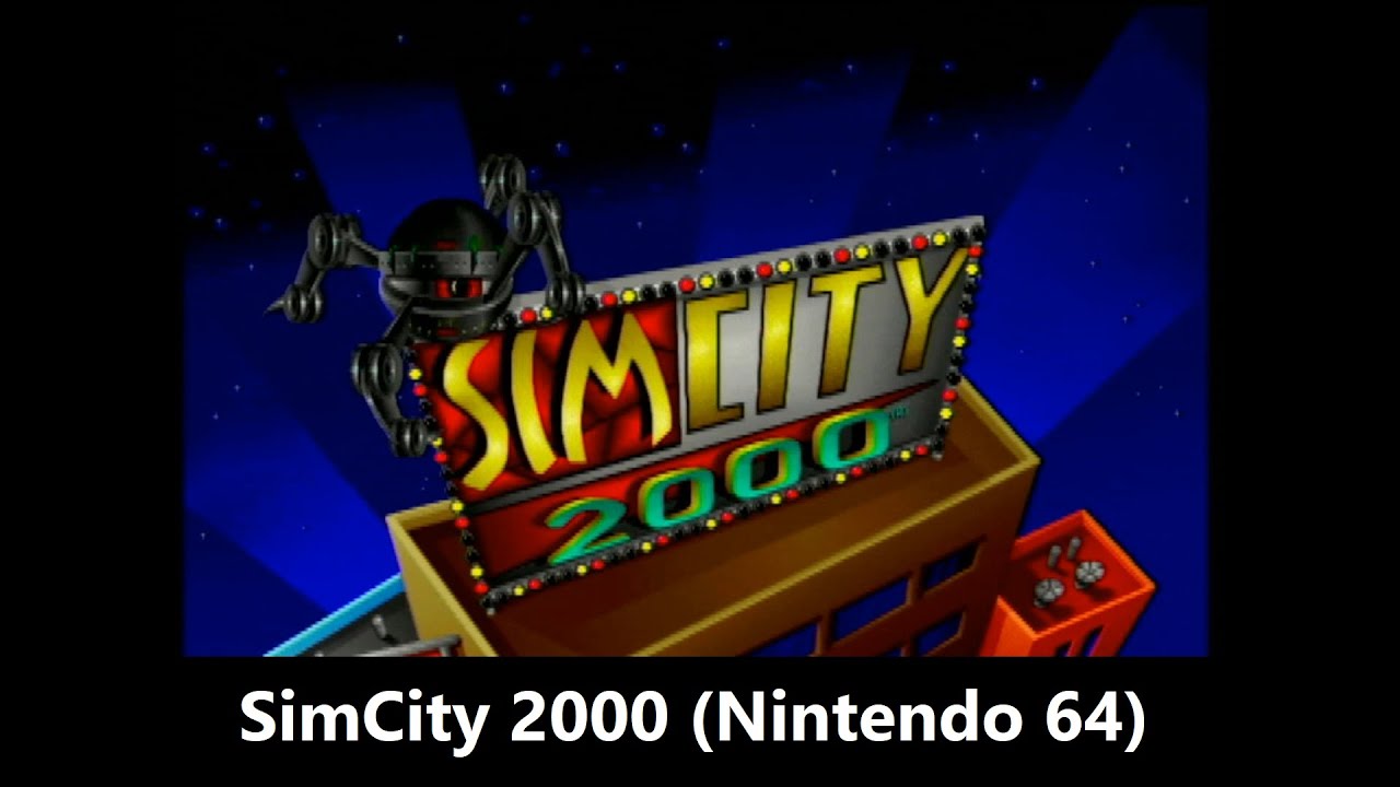 SimCity 2000 (Nintendo 64) - Gameplay Sample - YouTube