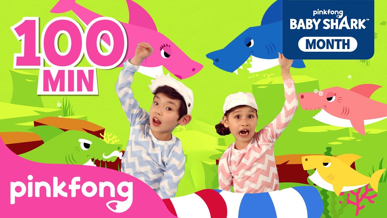 Baby Shark Dance dan lain-lain | Kumpulan Lagu Anak | Spesial Bulan ...