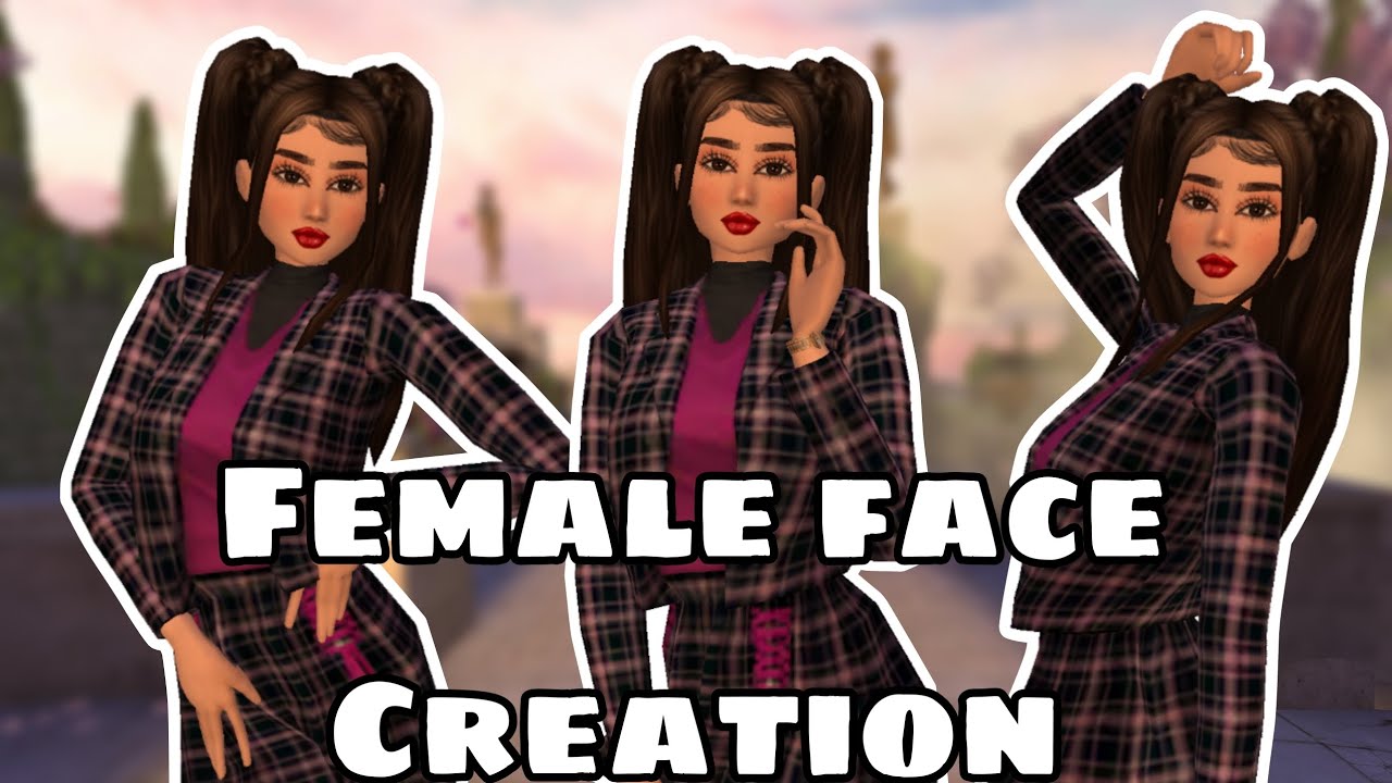 Avakin Life Female Face Creation | Female Face Ideas - YouTube