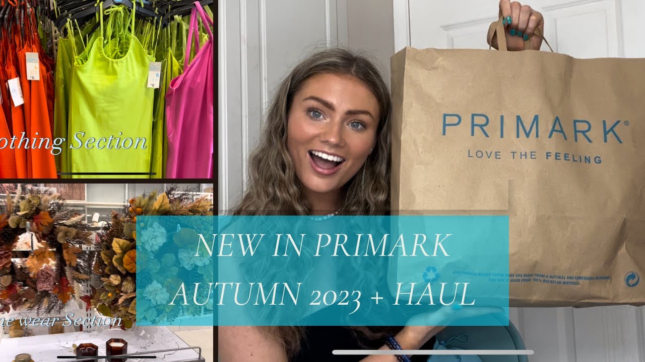 NEW IN PRIMARK AUTUMN 2023 + HAUL - YouTube