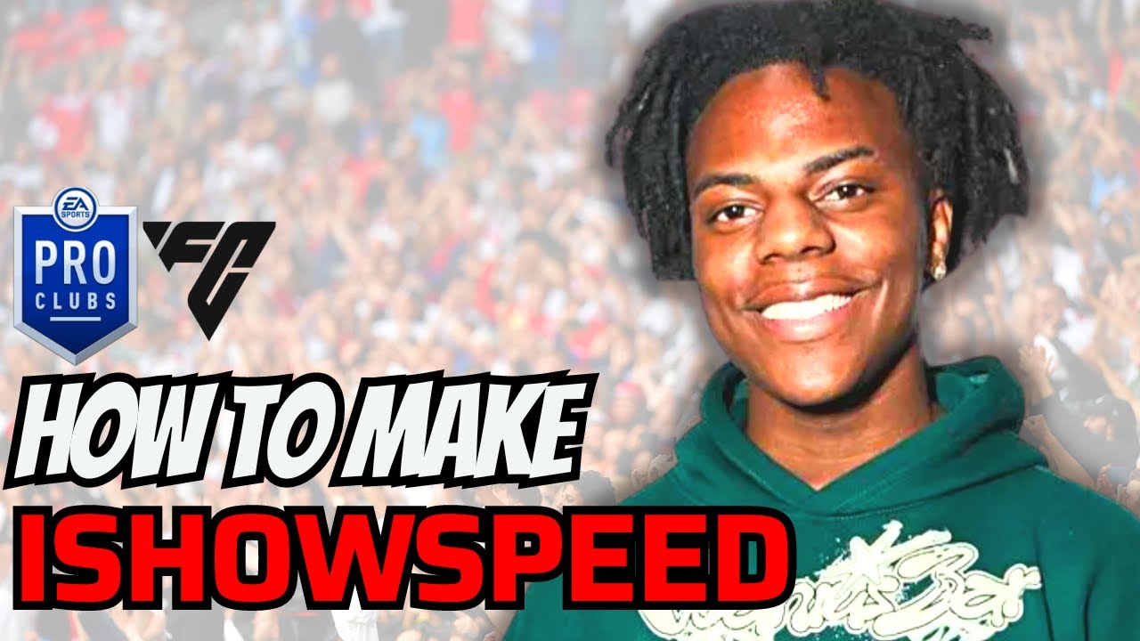 How to Make IShowSpeed in EA FC 24 - YouTube
