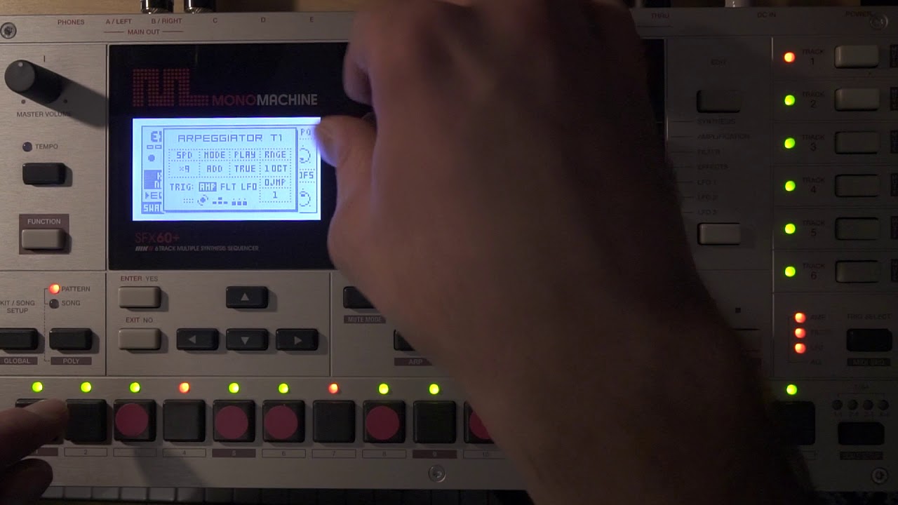 Elektron Monomachine cheap tricks: The arpeggiator - YouTube