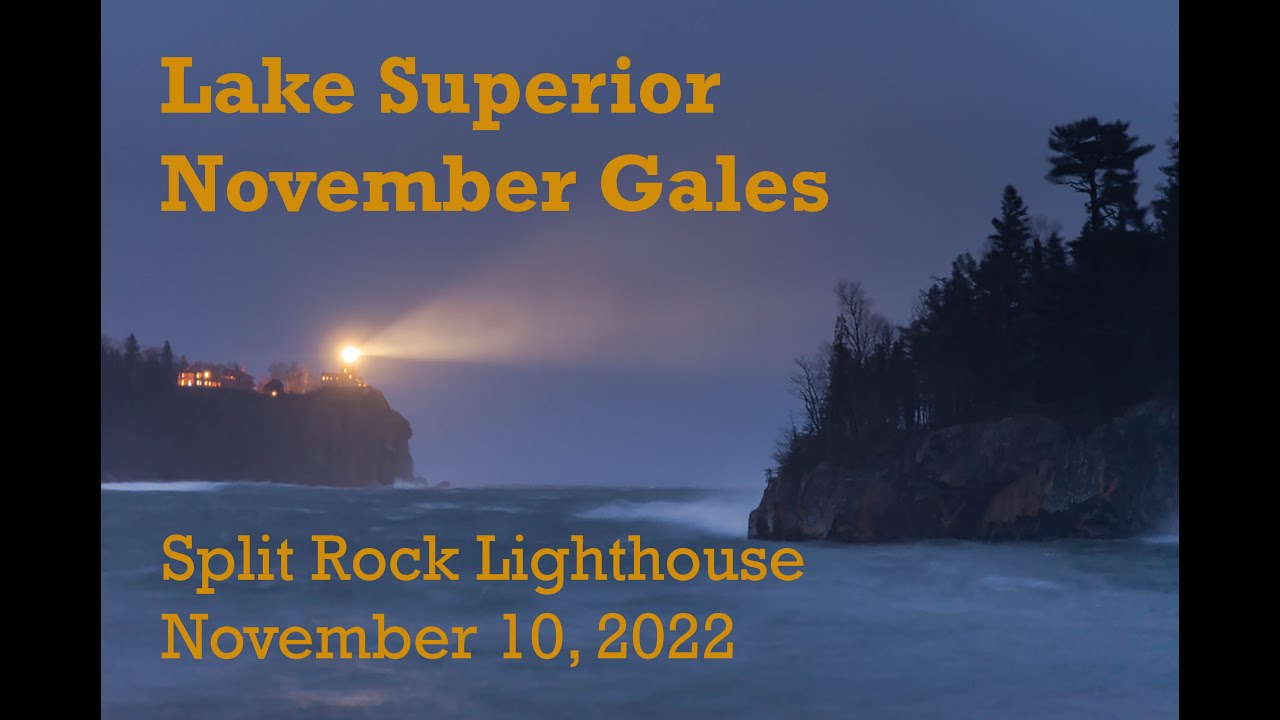 Lake Superior November Gales - YouTube
