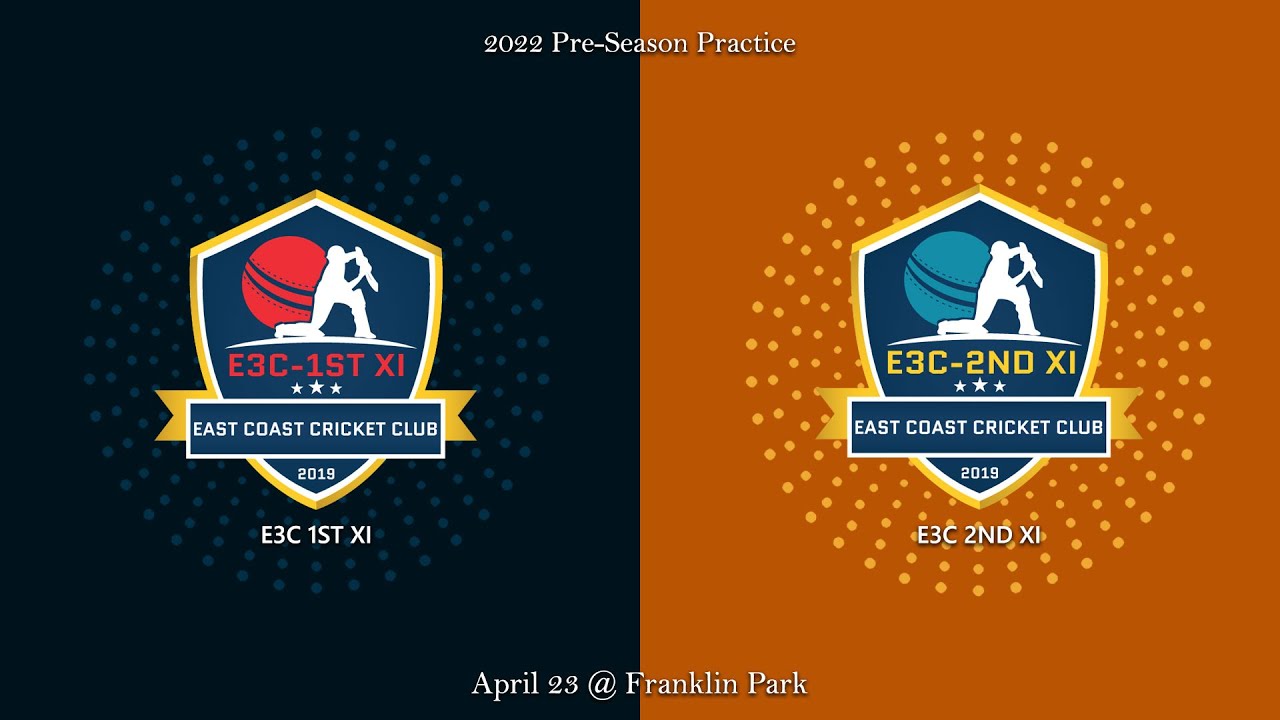 E3C 1st XI vs E3C 2nd XI Practice Match: 4/23/2022 - YouTube