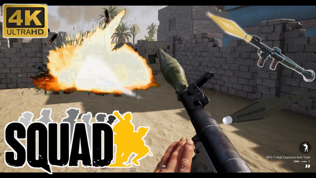 Rocket use on enemies | Squad best moments [4k] By Aladdin gamer | with ...