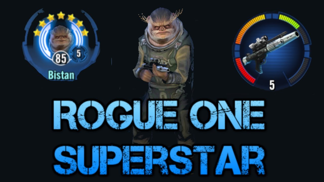 SWGOH - Relic 5 Bistan In Action - Star Wars Galaxy of Heroes - YouTube