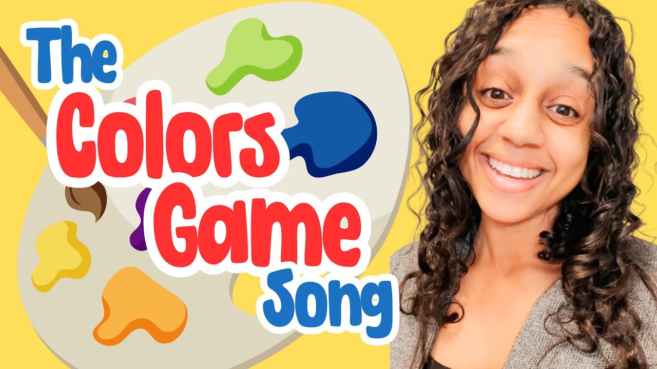 The Colors Game Song - Jennifer Tapia - Learn Your Colors Through Song ...