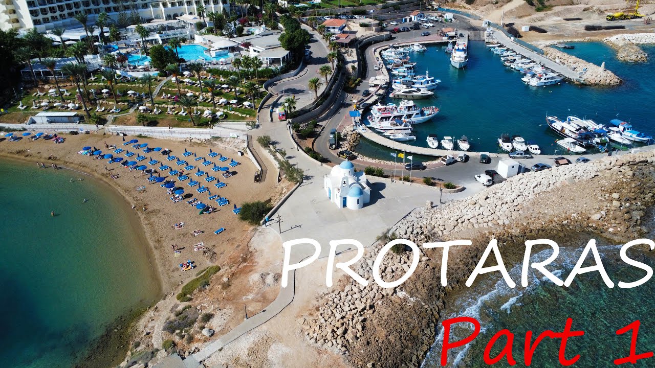 Beautiful Protaras from Above, Cyprus, 2021 (Part 1) - YouTube
