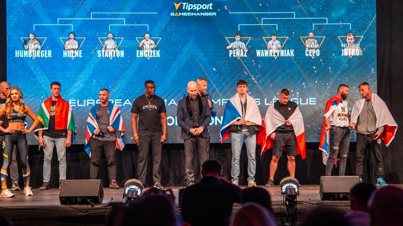 The Tipsport Gamechanger Quarter Final Draw + Post-Fight Press ...