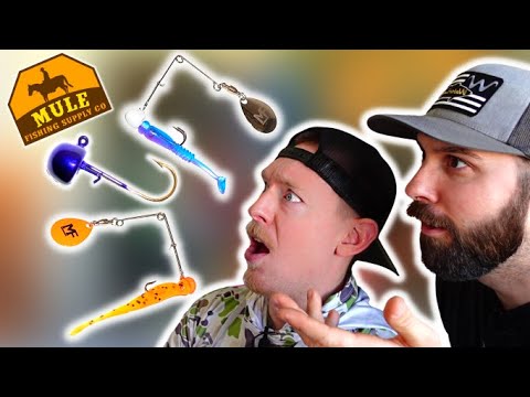 First Look At BRAND NEW Ultralight Lures From Mule Fishing! - YouTube