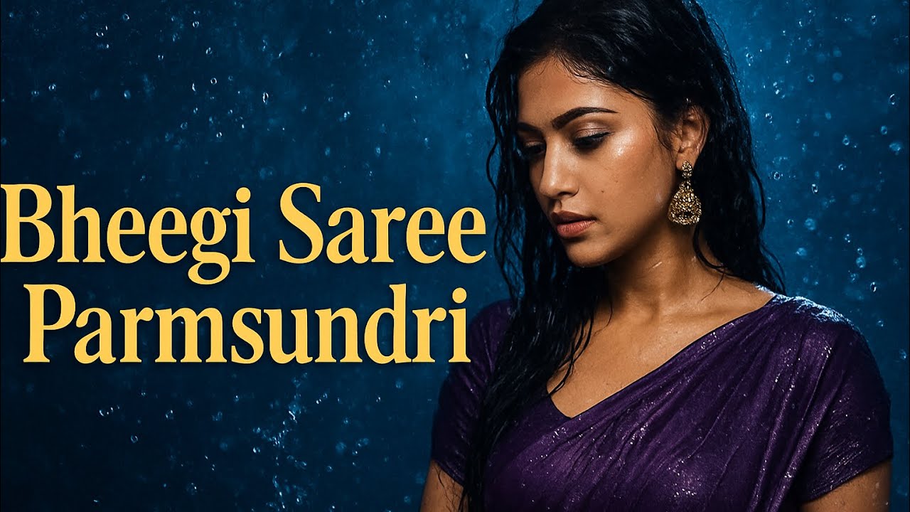 Bheegi Saree – Param Sundari | Sidharth Malhotra, Janhvi Kapoor ...