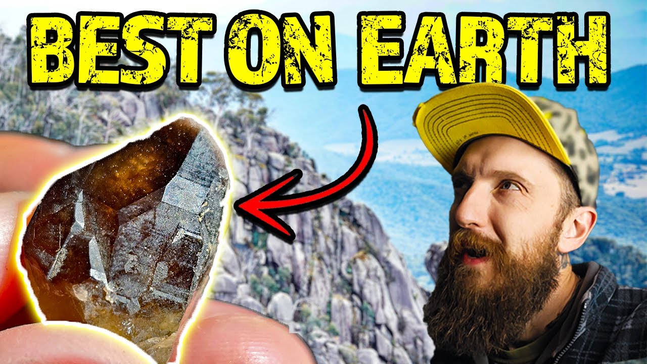Found Rare Million Year Old Crystal While Digging on Public Land ...