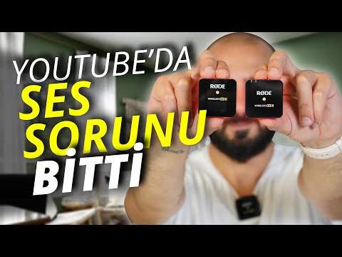 YouTube'da Ses Sorunu Bitti | Rode Wireless Go II İnceleme