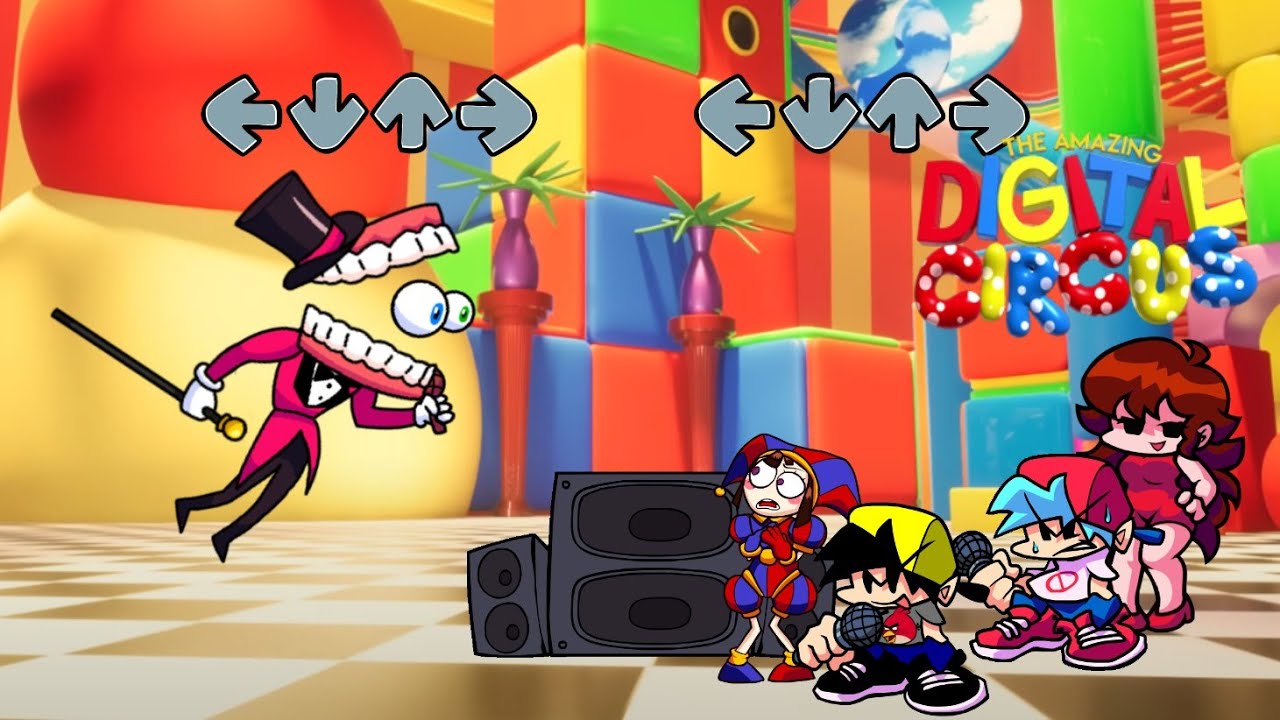 fnf vs Circus Digital - YouTube