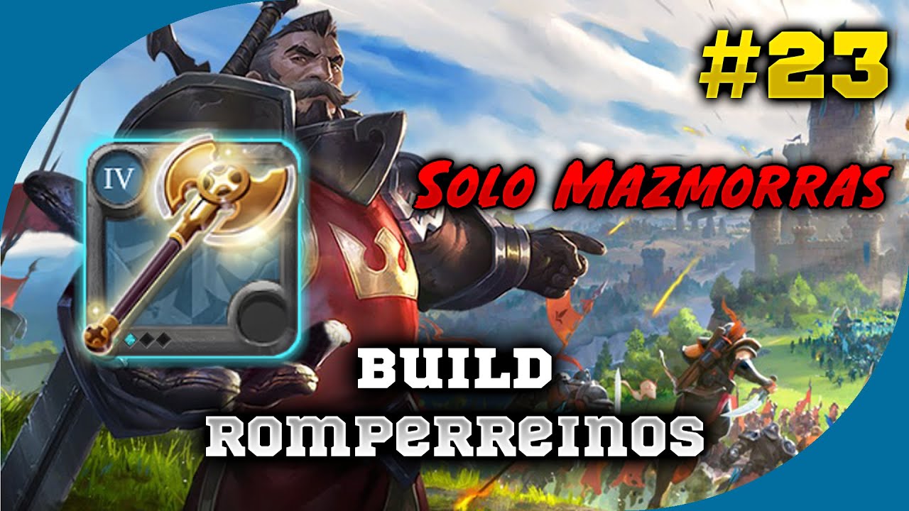 Albion Online | Build Hacha (Avaloniana) Romperreinos | Solo Mazmorras ...