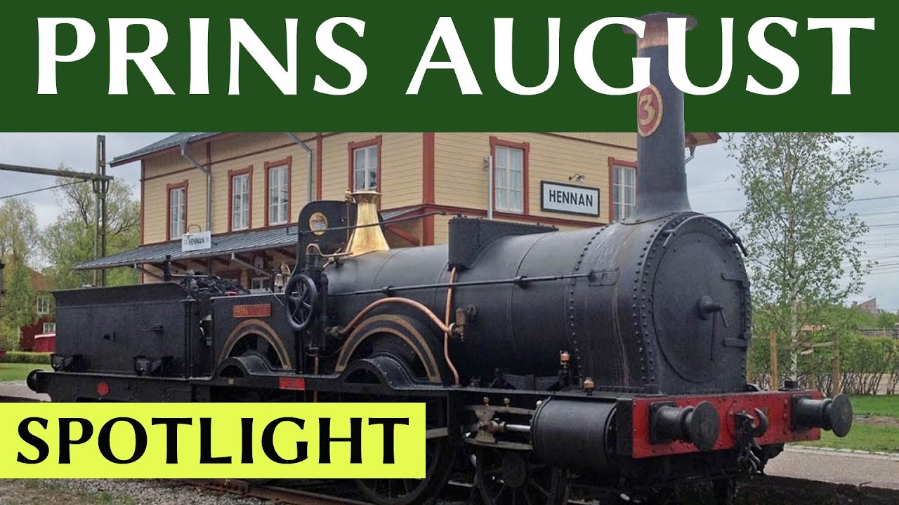 Prins August: Oldest operable locomotive in the world - YouTube