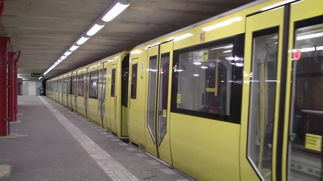 U-Bahn Berlin Bahnhof Vinetastraße U2 1080p - YouTube