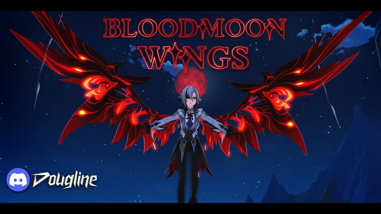 Bloodmoon Wings | by Dougline - YouTube