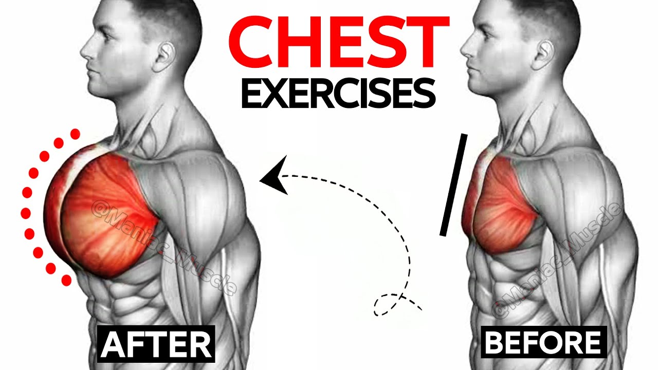FULL Chest WORKOUT | Upper pecs - Middle pecs - Lower pecs | Maniac ...