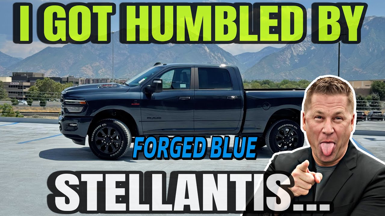 2025 RAM 2500 Forged Blue: I Said Stellantis Didn't Have The Balls To ...