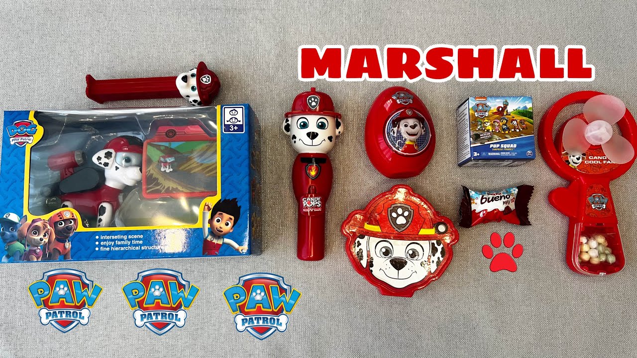 MARSHALL 🤩 SATISFYING TOYS, CHOCOLATE, LOLLIPOP UNPACKING ASMR | NO ...