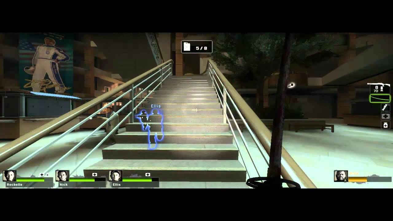 Left 4 Dead 2 - Dead Center Atrium - YouTube