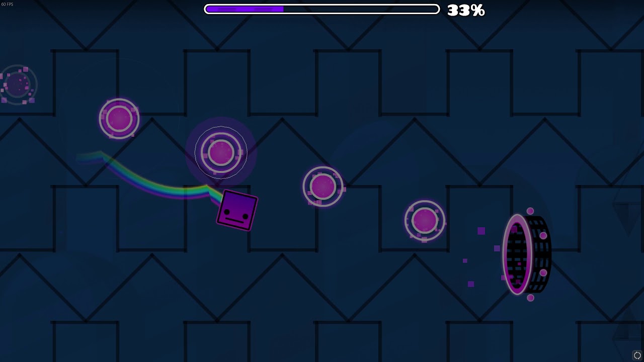 Geometry Dash | Falling Up Progress (61%) - YouTube