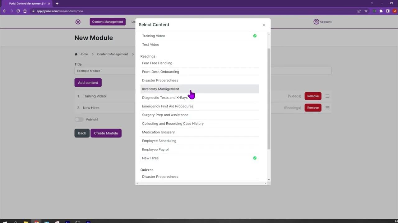 ADDING MODULES - ADMIN - YouTube