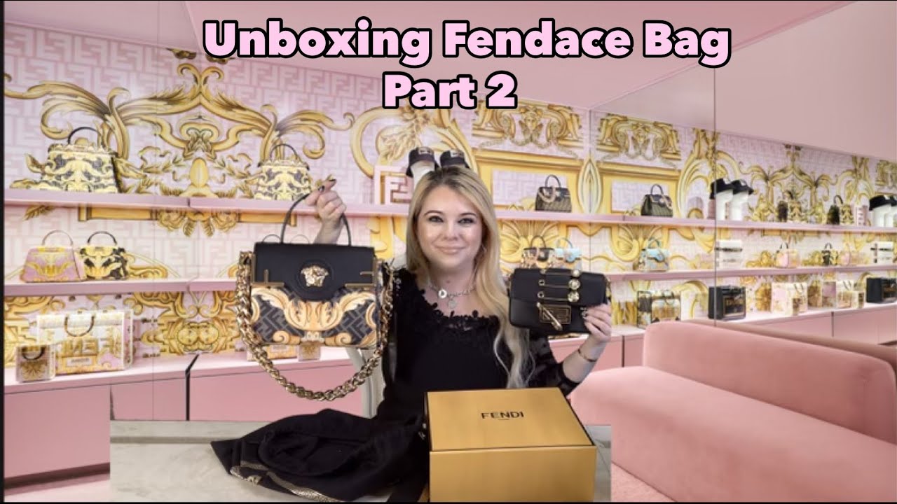 Unboxing Fendace!! Fendi X Versace 2022 Collab! 2 BAGS!! Help me choose ...
