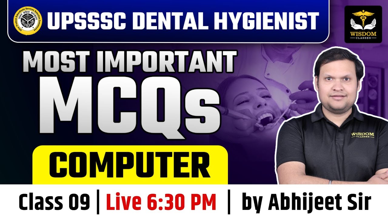 UPSSSC DENTAL HYGIENIST EXAM MOST IMPORTANT MCQs- Computer | by ...