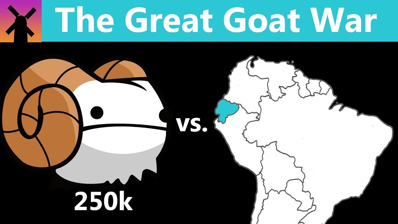 This Country Fought a War with 250,000 Goats; Who Won? - YouTube