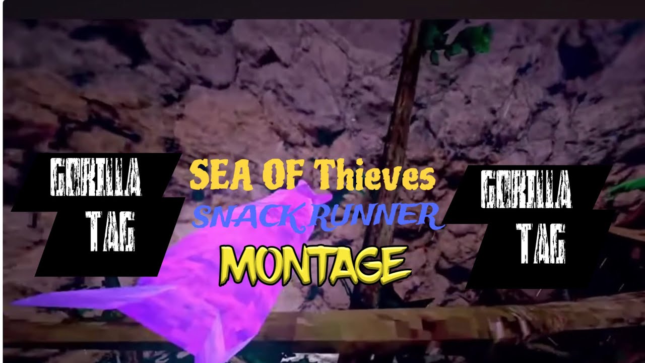 Sea Of Thieves (Snack Runner) | A Gorrilla tag Montage - YouTube
