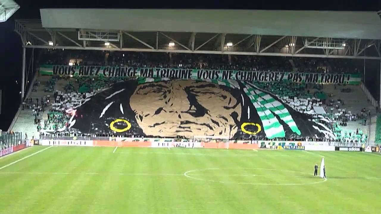 Inauguration Kop Sud - Tifo - YouTube