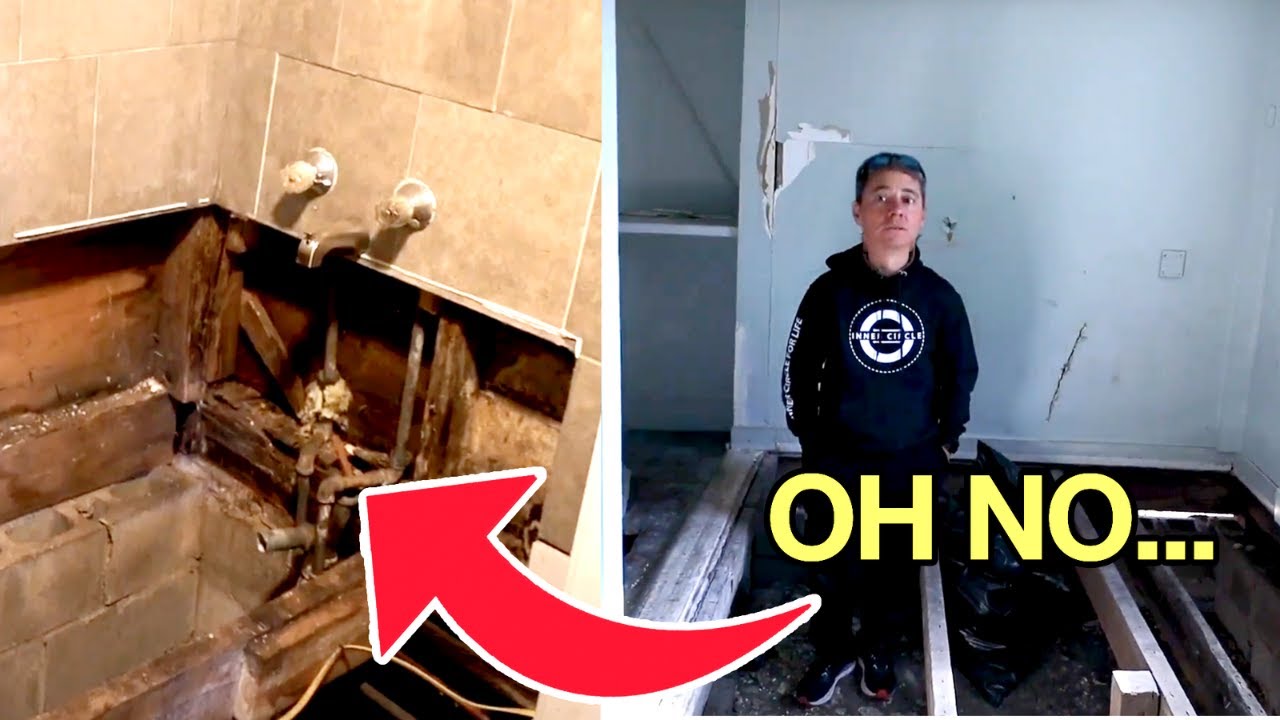 Bill Visits Floor-less Home - YouTube