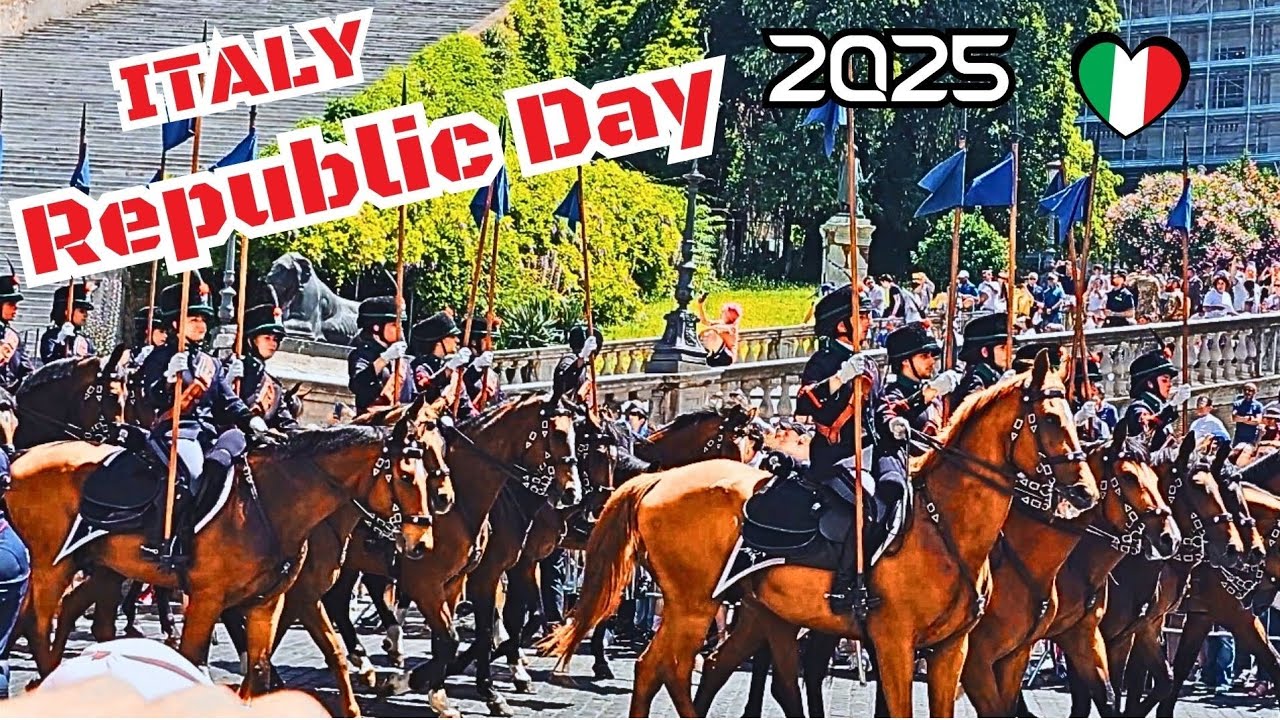 Italian Republic Day parade at Rome | Italy Rome | Military Parade # ...