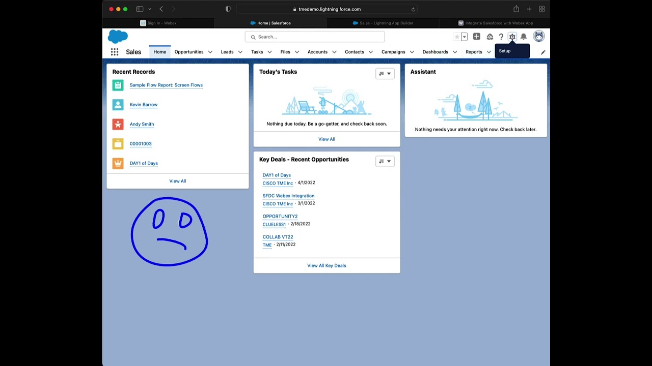 Webex App for Salesforce: Calling - Enable the dialer for inbound and ...