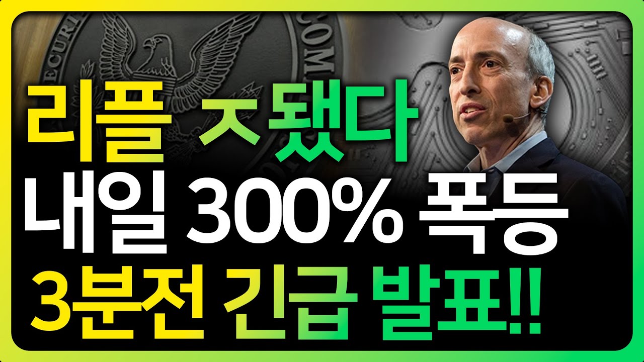 리플 X됐다 역대급 호재 300 급등 리플 리플전망 리플코인 리플코인전망 리플속보 리플가격 리플관련주 리플매수가 Youtube