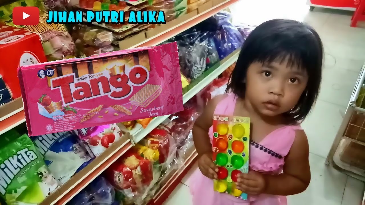 Nyobain Jelly Dikasih Wafer Tango Dan Permen Lollipop unik dan lucu Gak ...
