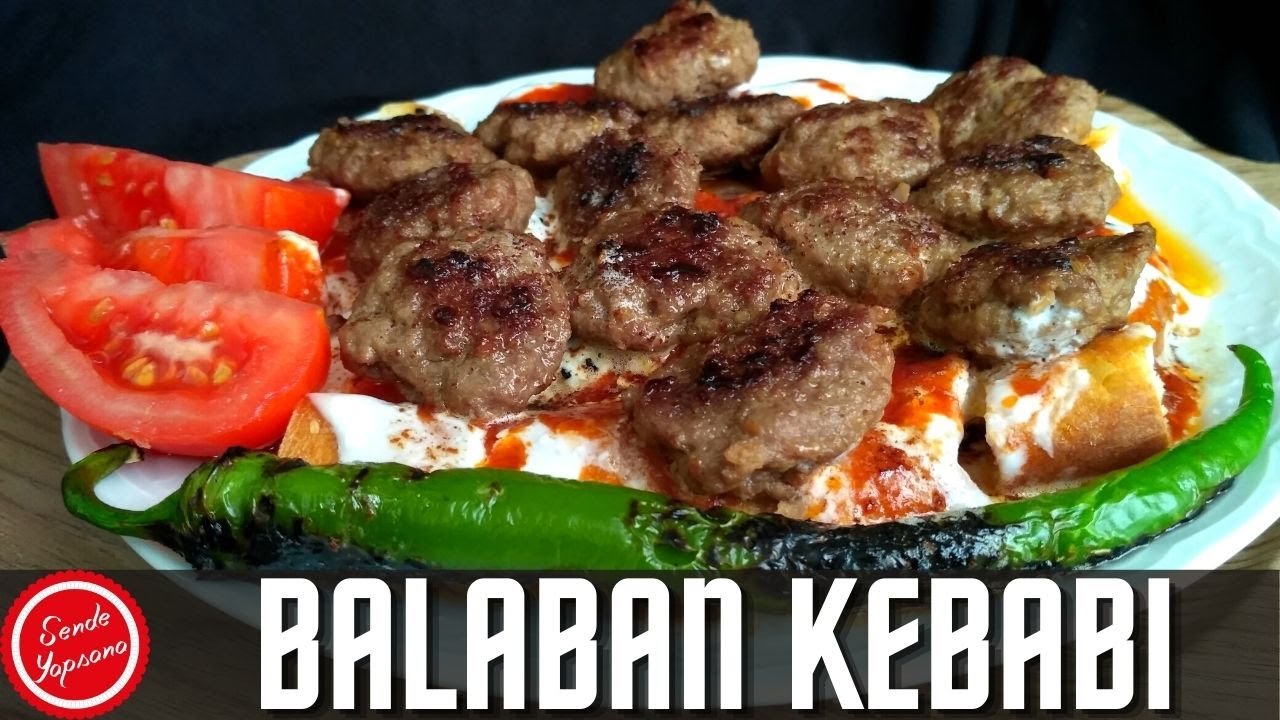 Balaban Kebabı Tarifi-Yöresel Yemekler-Köfteli İskender Kebabı - YouTube