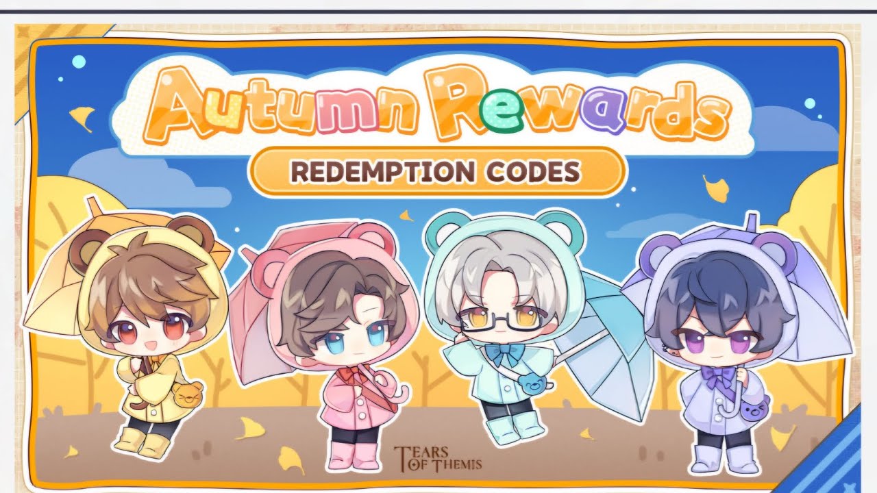 Autumn Rewards Redemption Codes || Tears of Themis - YouTube