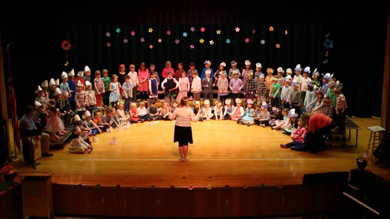 Waterman Kindergarten Concert 2016 - YouTube