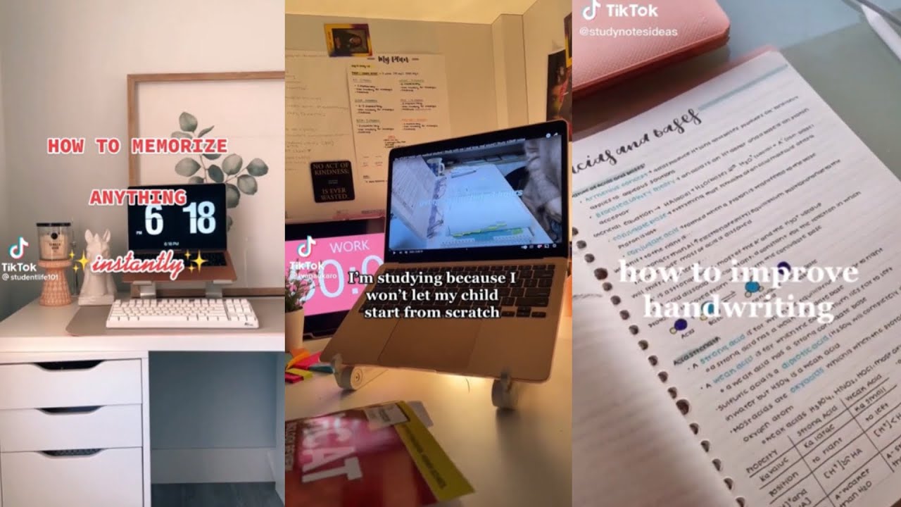 Studytok Tiktok Compilation - YouTube