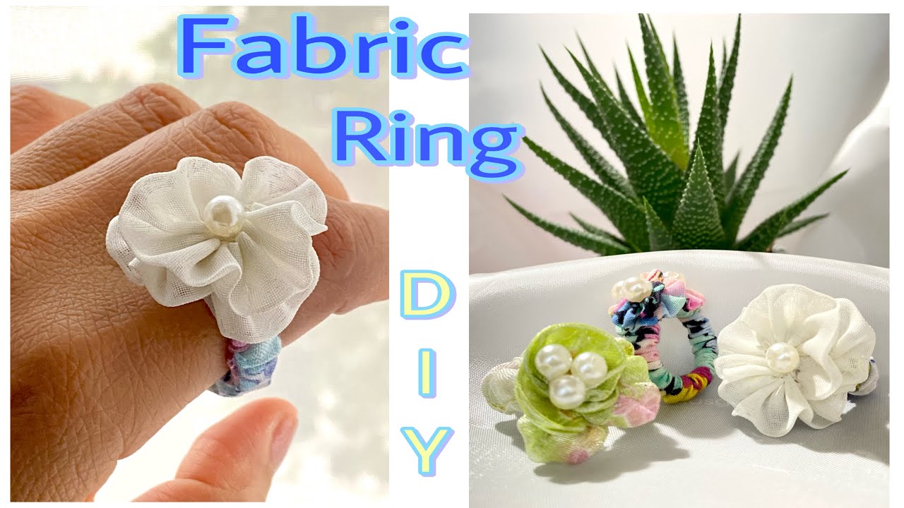 DIY Fabric Ring - YouTube