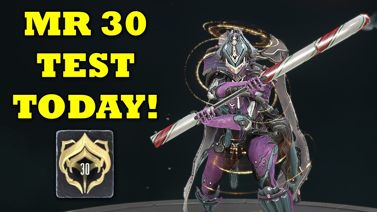 Warframe Mastery Rank 30 Today! - YouTube