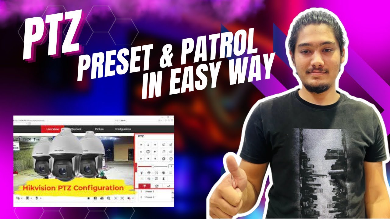 PTZ preset & patrol in easy way |Alpha digital - YouTube