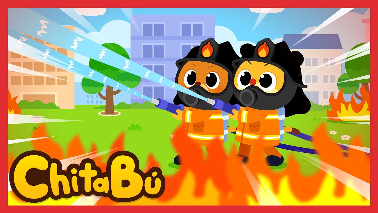 🔥¡FUEGO¡🔥 ¡Vamos, Bomberos! | Canciones Infantiles | #ChitaBú - YouTube