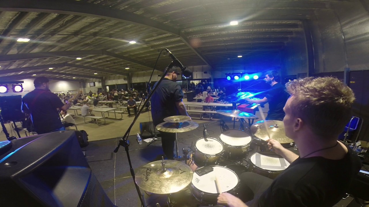 BIG T X factor finalist, Mark Beasy drum cam Sound check - Wheatstone ...