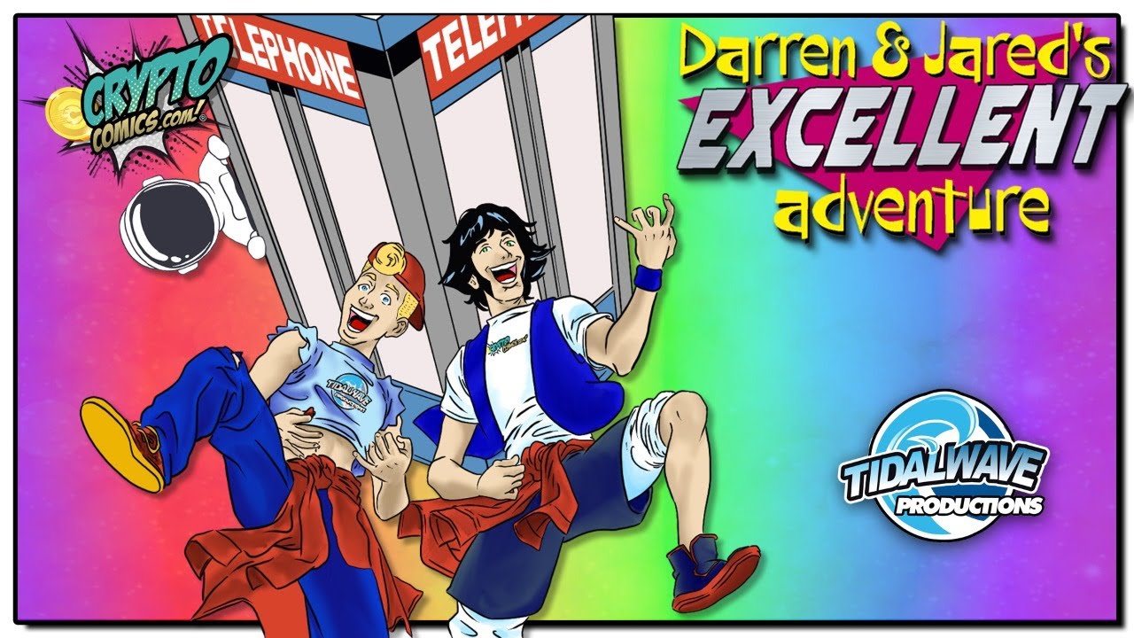 Darren & Jared's Excellent Adventure on the CryptoComics Couch - YouTube