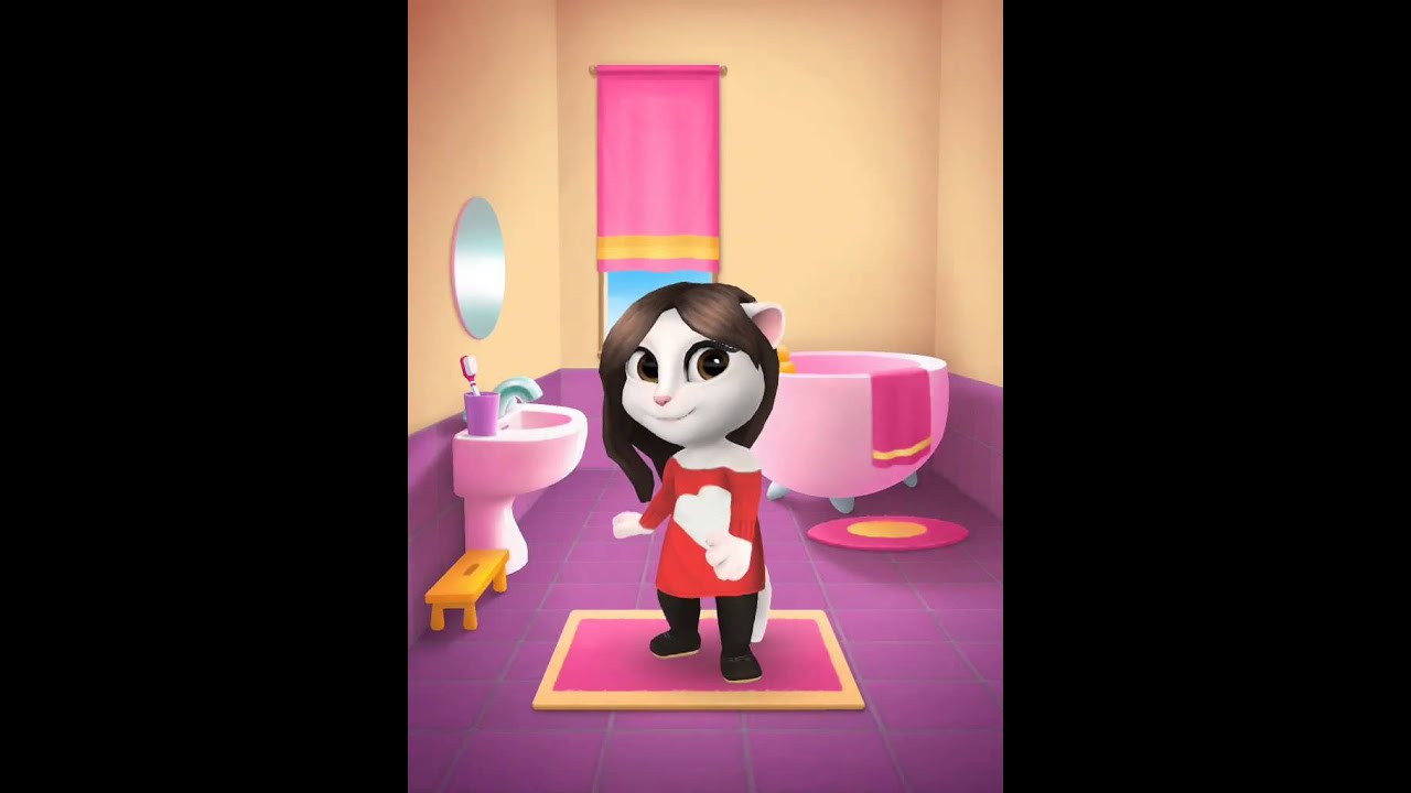 [My Talking Angela] Me encanta pero me aburro i love it but i get bored ...