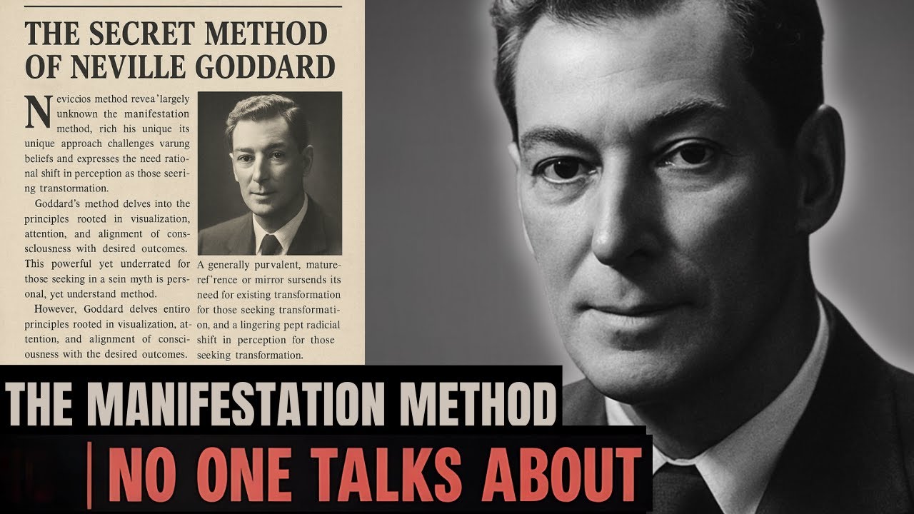 Neville Goddard's – Manifestation Method No One Talks About! - YouTube